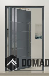 PIVOT C3 - modern pivot aluminium door Domadeco